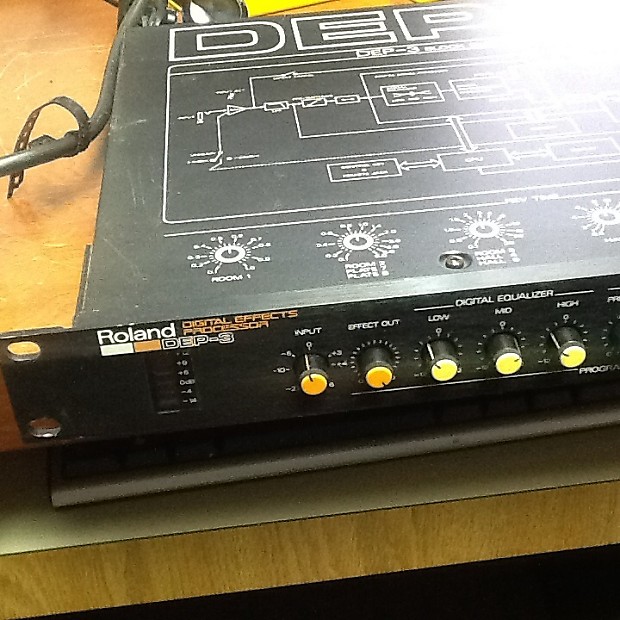 Rack Mount Reverb! Roland DEP-3 Very nice, smooth reverb and | Reverb