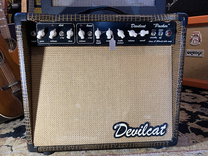 Devilcat Packer Class A Tube Combo USA 2010s? - Brown | Reverb