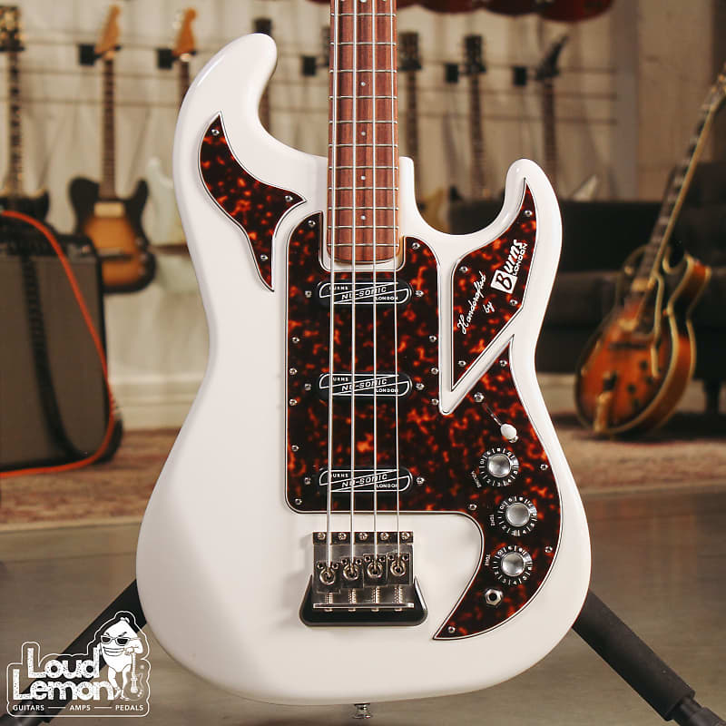 Burns Shadow Bass 1964 Reissue 2011 White | Reverb UK