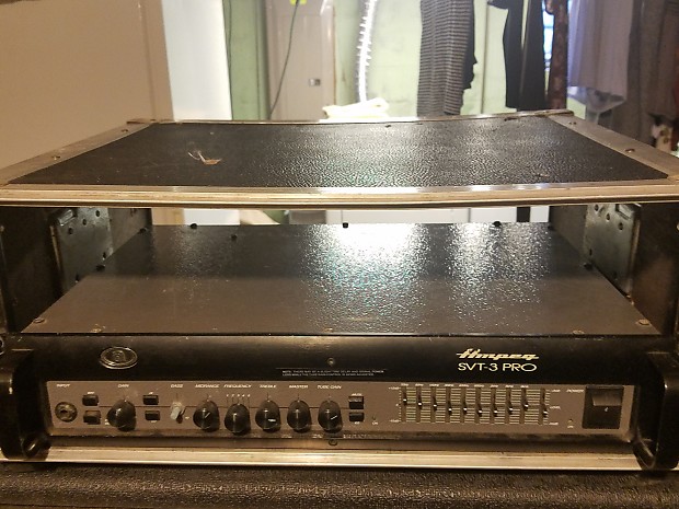 Ampeg SVT-3 Pro Head (Rackmounted) W/ Road Case | Reverb