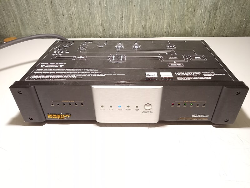 Monster Power HTS 2600 MK II Power Amp With Box | Reverb