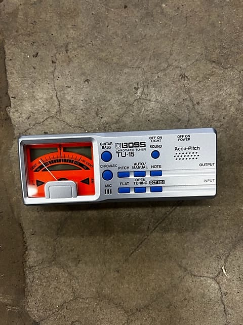 Boss TU-15 Chromatic Tuner | Reverb