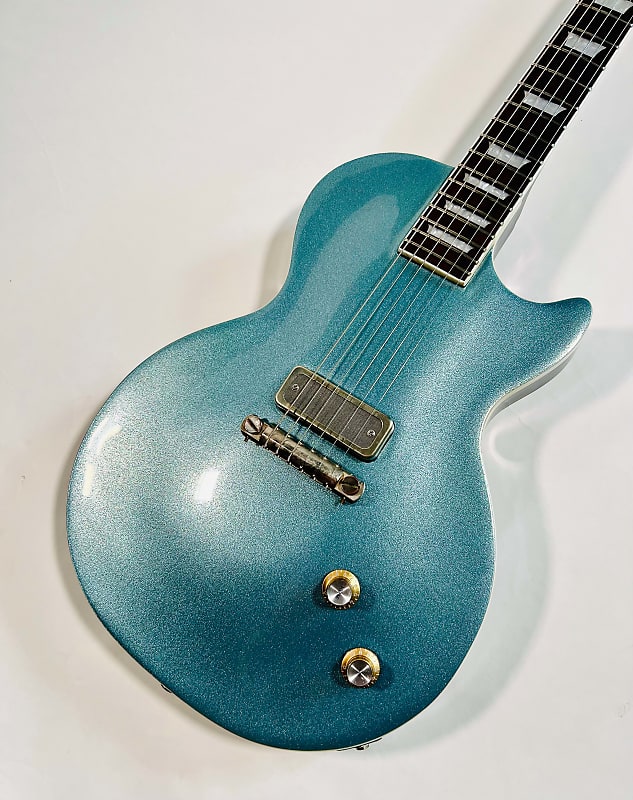 Belltone Early Prototype LP Mod 2017 - Ice Blue Metallic | Reverb
