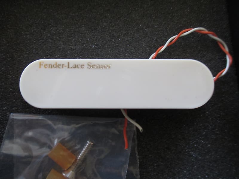 Fender Lace Sensor Gold Pickup White | Reverb