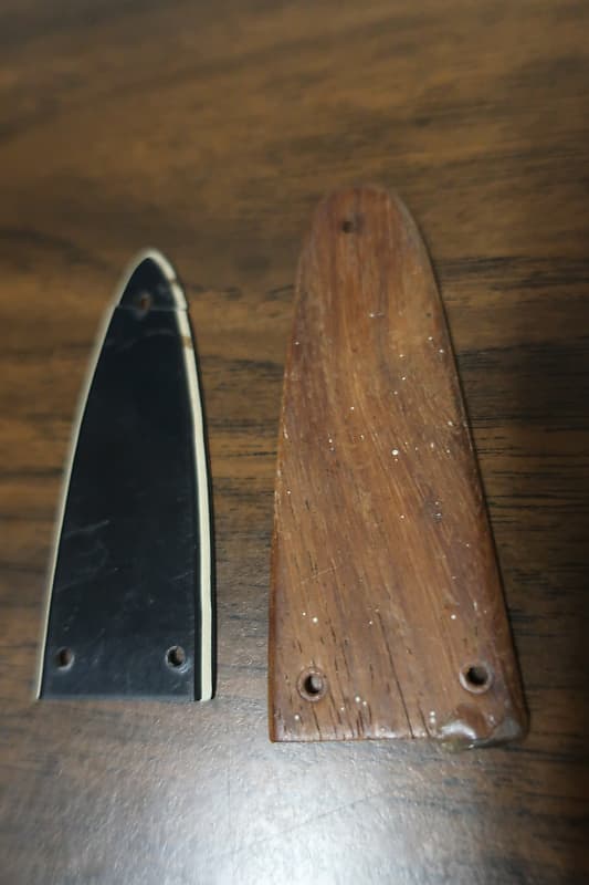 Vintage 1960s Guitar Truss Rod Cover Odd Shape Tall | Reverb Australia