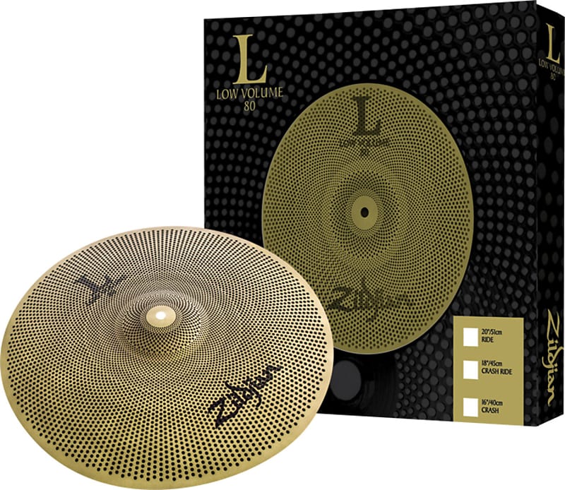 Zildjian 16" L80 Low Volume Crash Cymbal | Reverb
