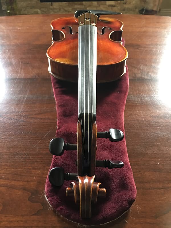 Rudolf Doetsch 701 Stradivari 3/4 violin Reddish brown over | Reverb
