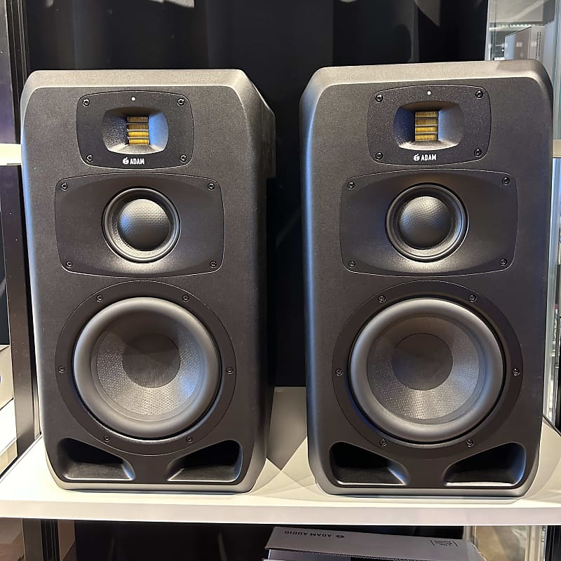 ADAM Audio S3V midfield studio monitors (pair) | Reverb