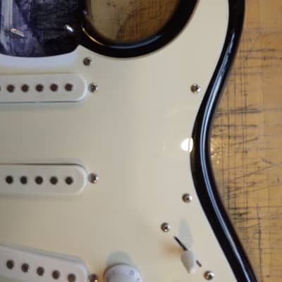 Loaded Stratocaster Clone Body, Custom American Flag Vinyl | Reverb