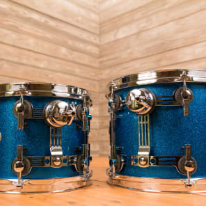 Sonor Prolite Studio 4 Piece Shell Kit Blue Sparkle | Reverb