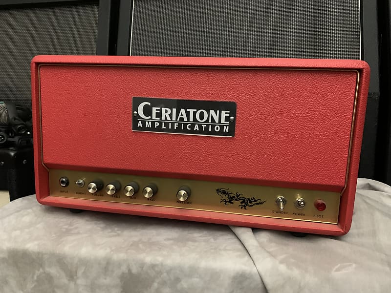 Ceriatone Liverpull 30w trainwreck liverpool clone red tolex | Reverb