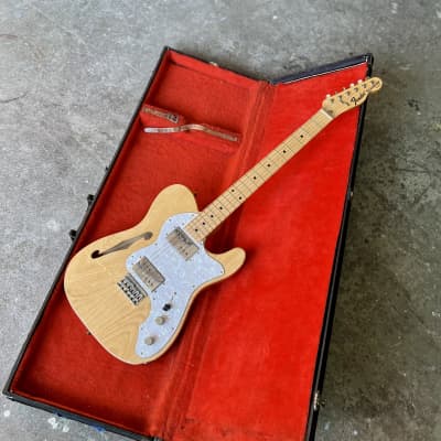 MIJ Fender 72 Telecaster Thinline maple 2019 original Japan | Reverb