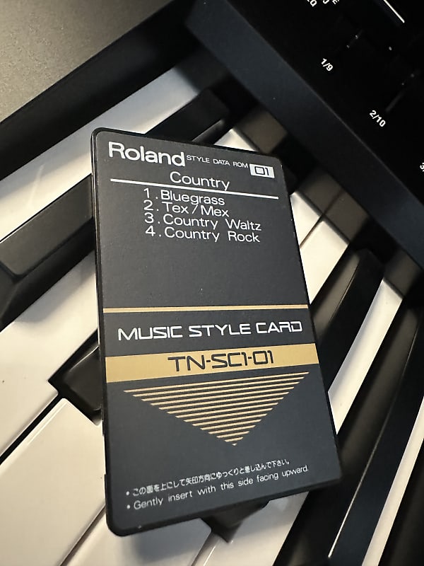 Roland TN-SC1-01 mid-90's - COUNTRY MUSIC STYLES | Reverb