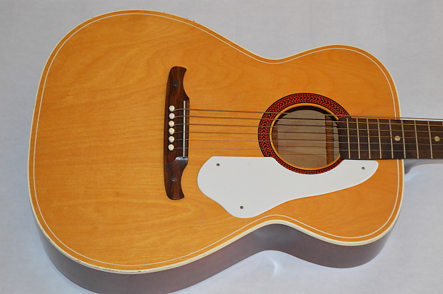 Fender F1010 Uni-Bar Acoustic 1969 Natural Usa | Reverb