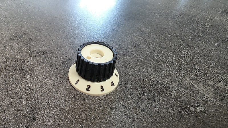 Fender Elite Knob 1980s - White Tone Volume | Reverb Deutschland