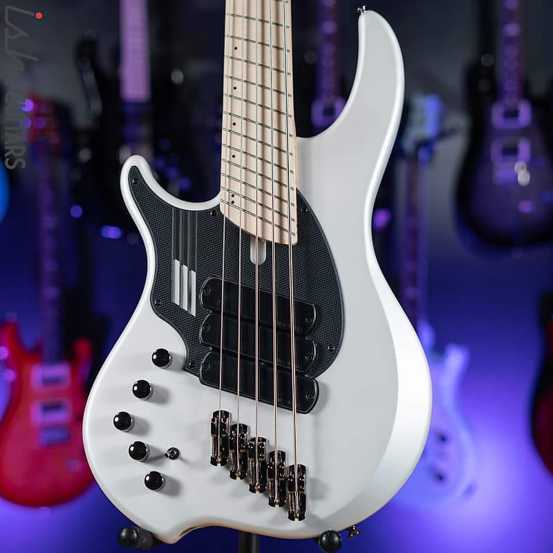 Dingwall NG-3 5-String Bass Left Handed Ducati White | Reverb