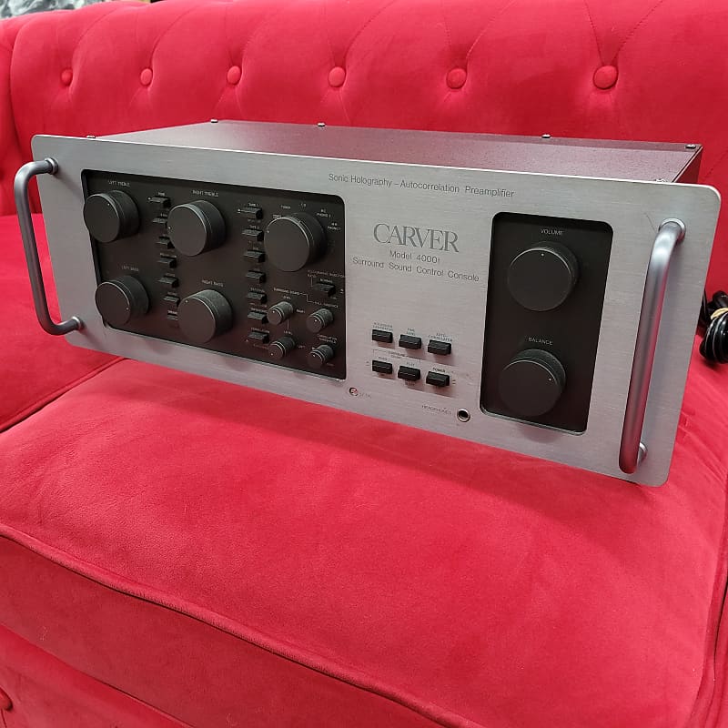 Carver 4000t Surround Sound Control Console (Preamp) 1980s - | Reverb