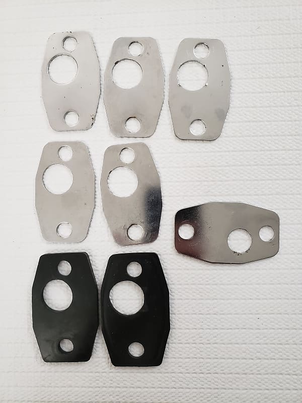 Ludwig Metal Backing Plates For Bass Drum Spur Mounts 1980s 6 | Reverb