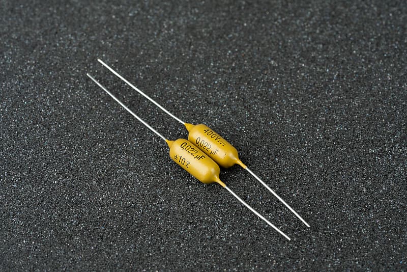 Mullard NOS Mustard Capacitors 0.022uf 400V | Reverb