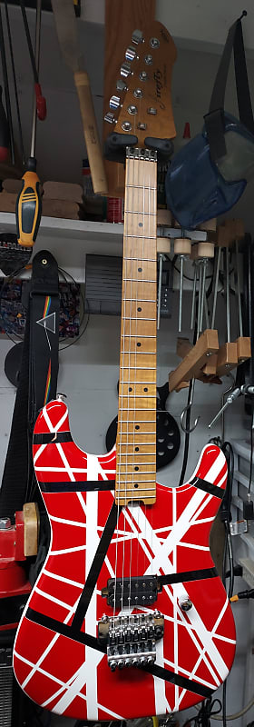 Rare Firefly FFST EVH Frankenstein Tribute 2024 - EVH Stripes | Reverb