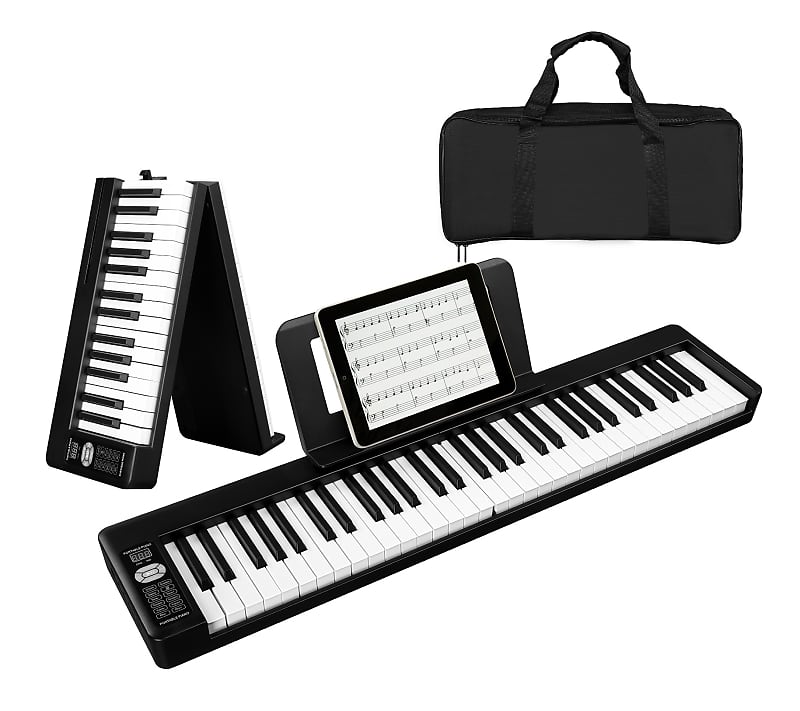 🎸FAST, FREE SHIPPING!🎸 Portable Foldable Electric Piano / | Reverb