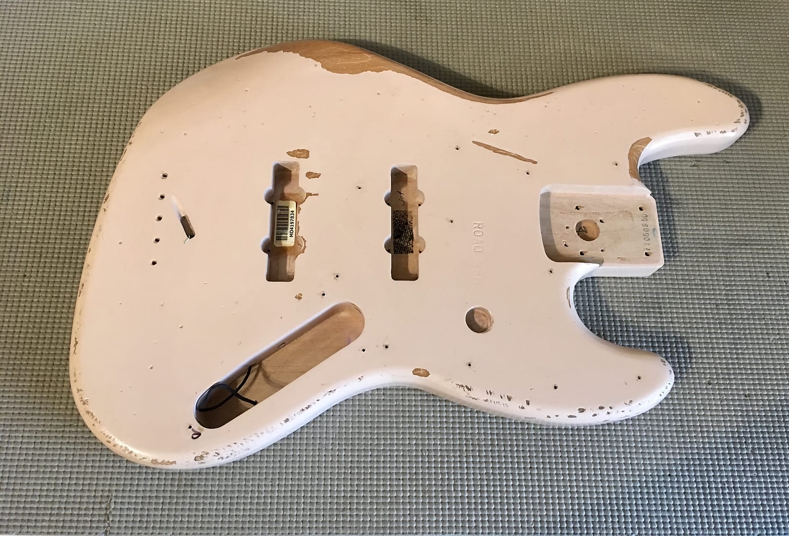 Fender Flea Artist Series Road Worn Jazz Bass Body 2016 - | Reverb