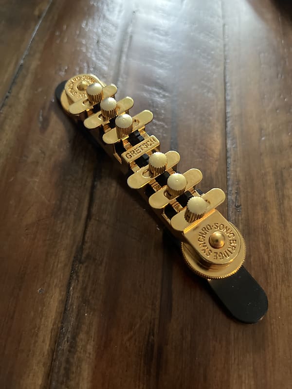 Gretsch 006-2758-000 SynchroSonic Adjustable Roller Bridge | Reverb
