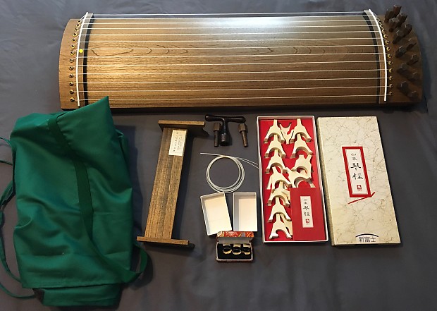 13-String Collection Grade Portable Japanese Koto Instrument | Reverb