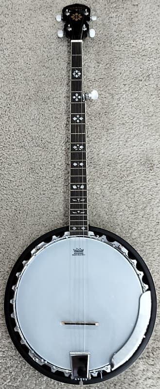 Oscar Schmidt OB5LH - Left Handed 5-String Banjo w/Geared 5th | Reverb