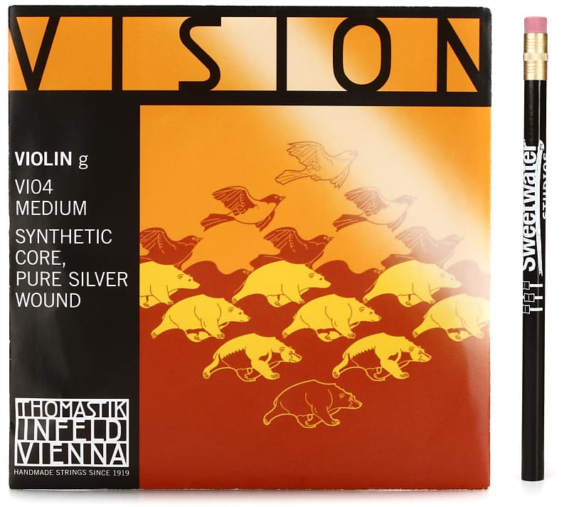 Thomastik-Infeld VI04 Vision Violin G String - 4/4 Size | Reverb