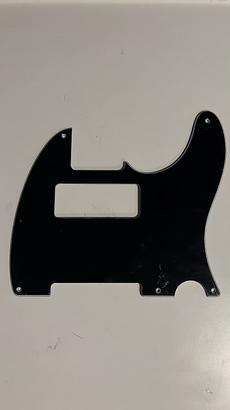 Fender Telecaster P-90 Pickguard Black 3-ply | Reverb