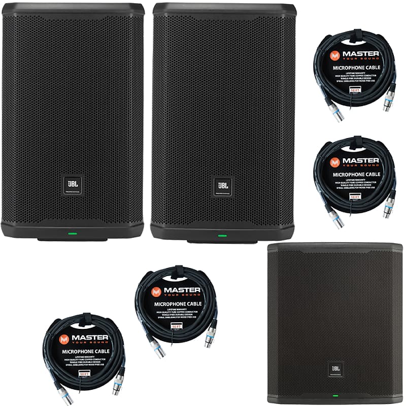 Pair of JBL PRX912 2000-Watt 12-Inch Powered Speakers w/ | Reverb