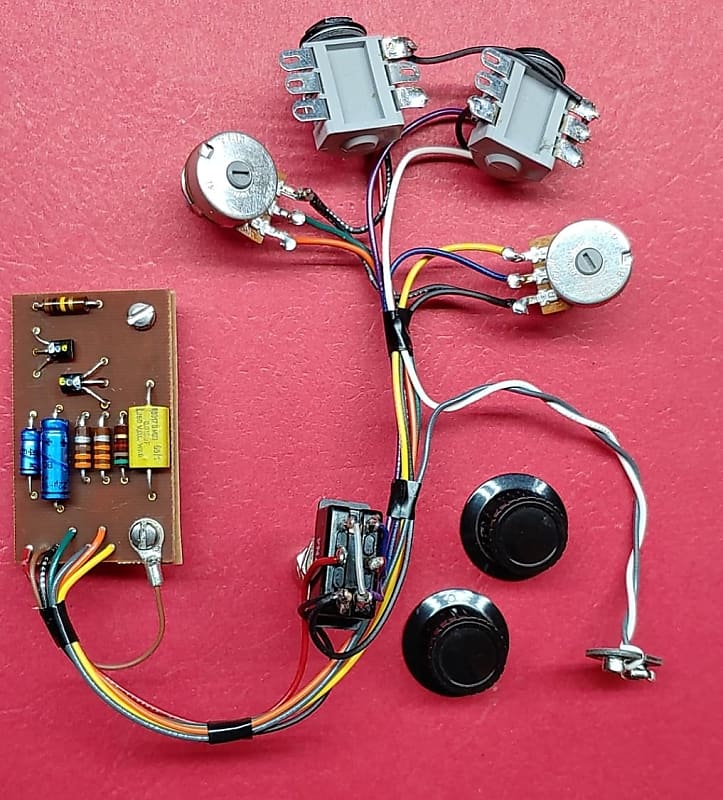 Fuzz Face Circuit Complete Drop In Kit BC183L | Reverb