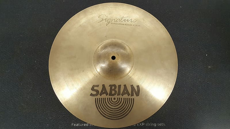 Sabian Signature Saturation Crash 16" Virgil Donati | Reverb