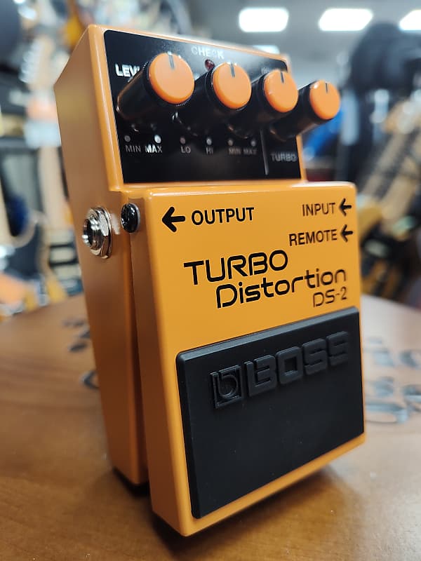 Boss DS-2 Turbo Distortion Pedal - Orange | Reverb