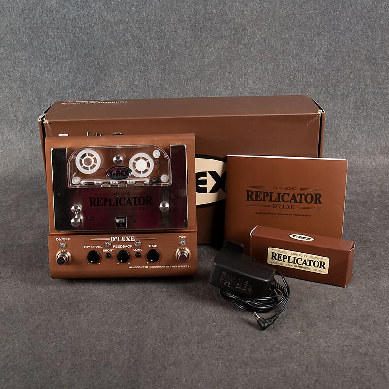 T-Rex Replicator D'Luxe Tape Echo - Power Supply - Boxed - | Reverb