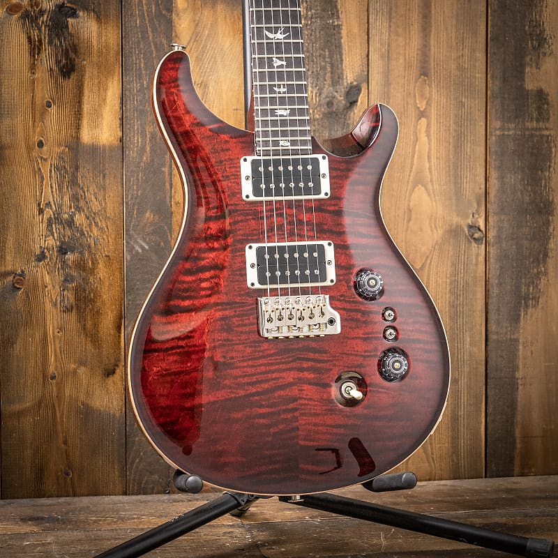 PRS Custom 24-08 - Fire Red Burst | Reverb
