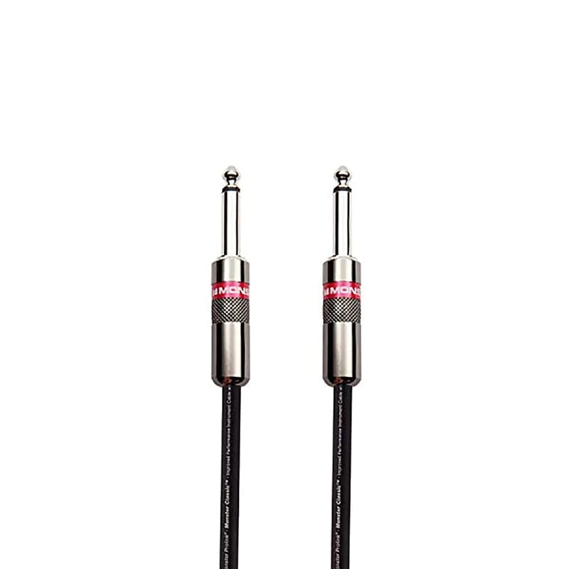 Monster Prolink Classic Instrument cable 21ft. Straight to | Reverb