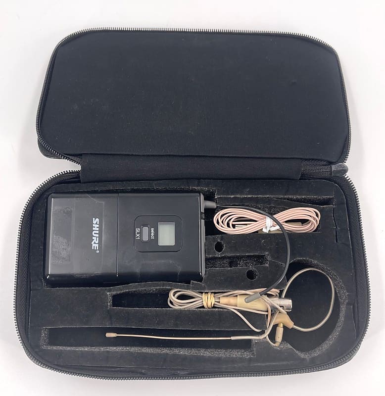 Shure SLX1 GBand 470-494 MHZ Wireless Bodypack Transmitter | Reverb