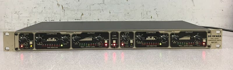 Drawmer MX30 Dual Gated Compressor Limiter | Reverb