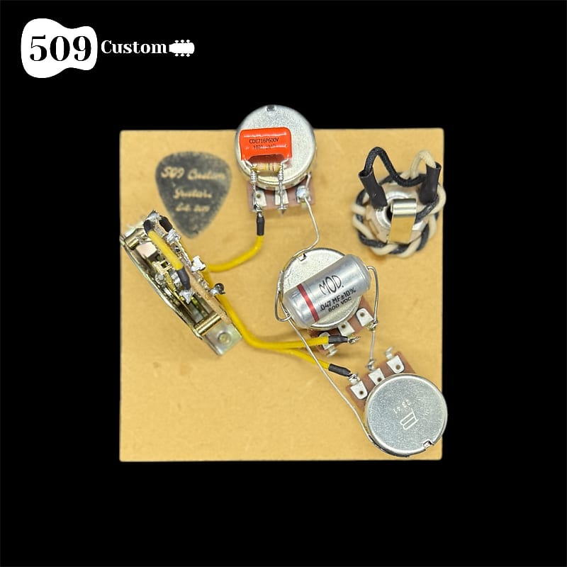 509 Custom Stratocaster 5-Way Switch W/ Bridge Tone Mod | Reverb