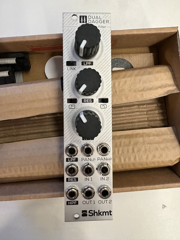 Shakmat Modular Dual Dagger Dual Stereo Eurorack Filter | Reverb