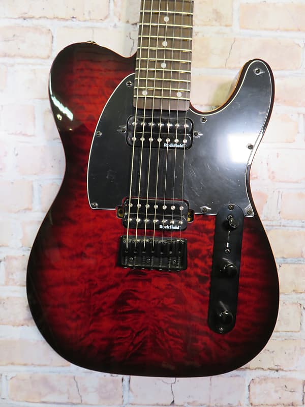 Michael Kelly 507X 7-String 2019 Black Cherry Burst | Reverb