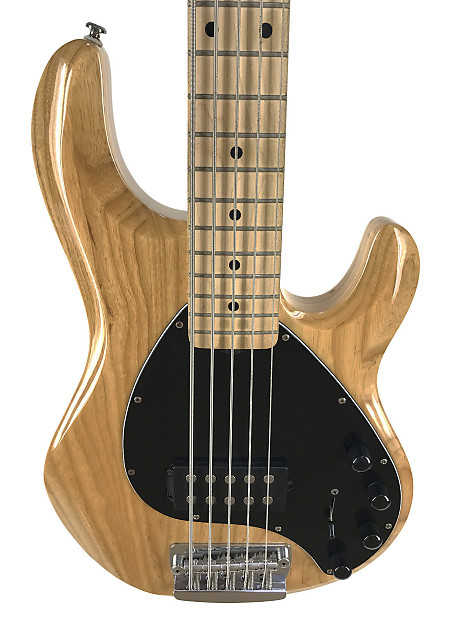 Music Man, Sterling, Ray 35 Bass, Natural, 5 STRING BASS | Reverb
