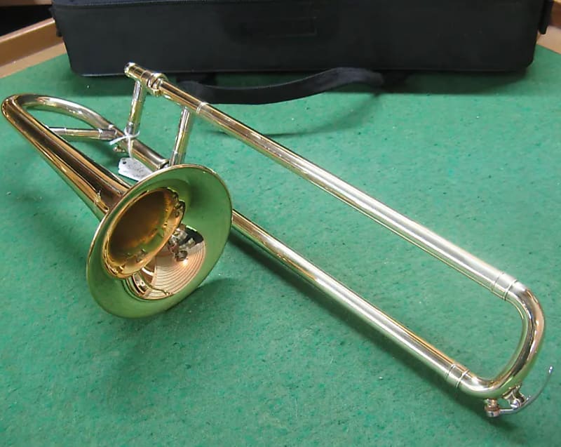 Moz Slide Trumpet with Case and Mouthpiece - Demo Model | Reverb