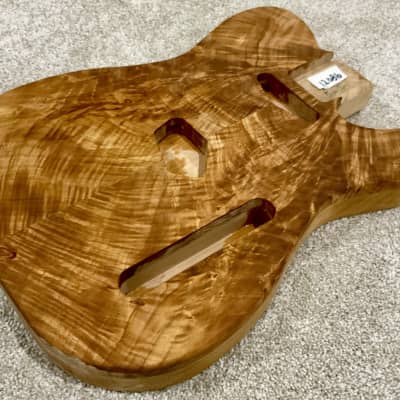 Custom Fender Telecaster Style - Highly Figured Maple and | Reverb