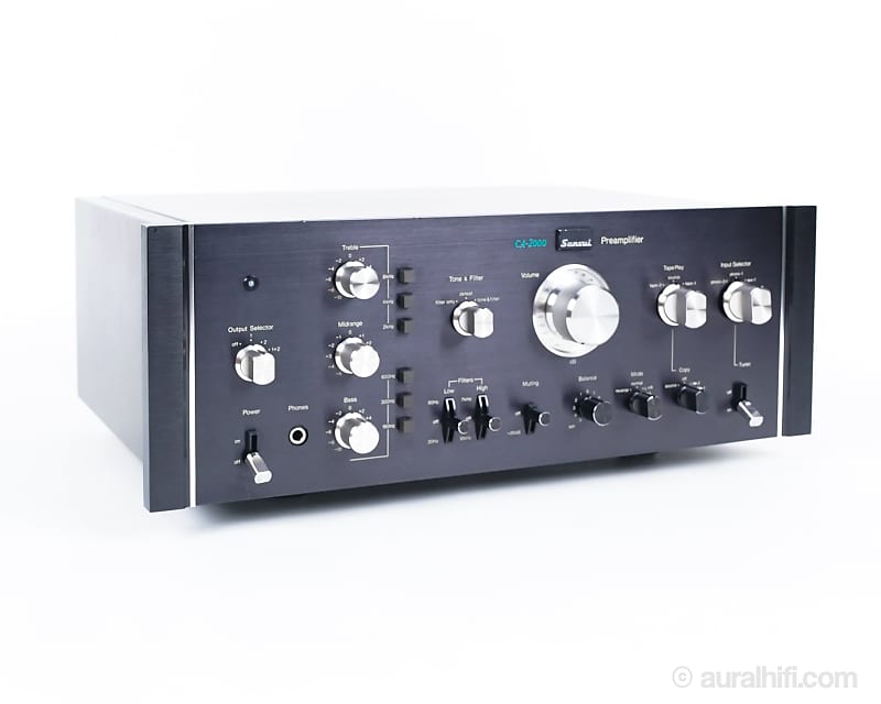Vintage Sansui CA 2000 // Solid-State Preamplifier | Reverb