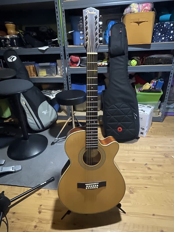 FENDER JG12CE/12 12 STRING ACOUSTIC/ELECTRIC GUITAR | Reverb