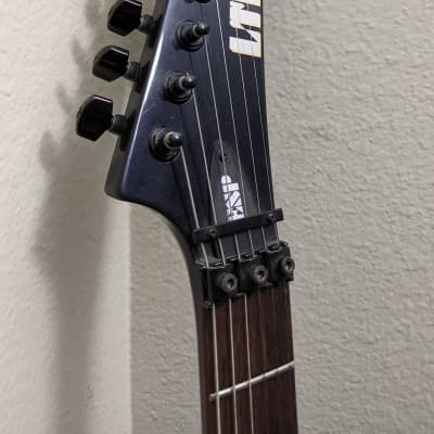 ESP LTD EX-350 Dark Blue with Flakes | Reverb