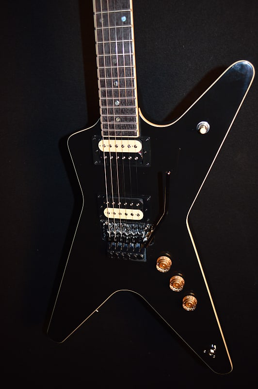 Dean ML 79 Floyd Classic Black Electric Guitar | Reverb